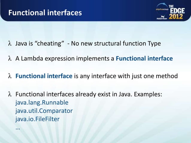 Lambda expressions | PPTX