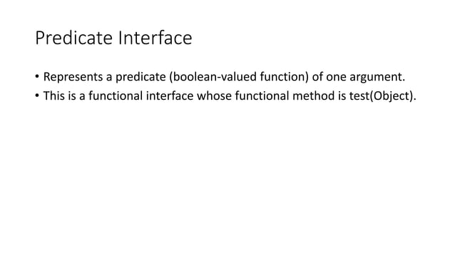 Lambda Expressions Java 8 Features Usage Ppt