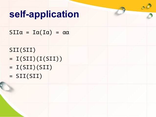 Introduction to lambda expression & lambda calculus | PPT