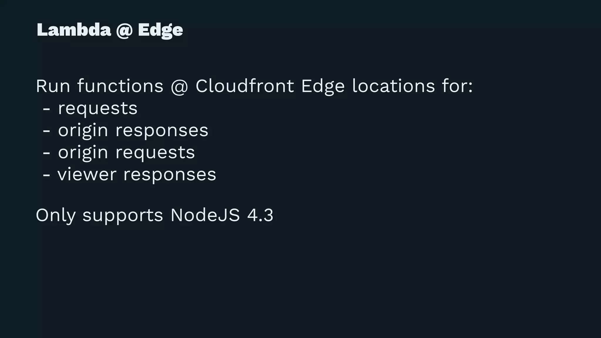 AWS Lambda Deep Dive | PDF