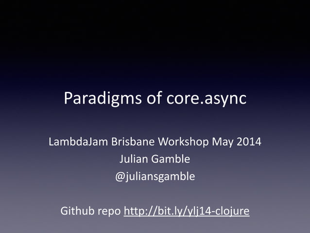 Applying the paradigms of core.async in Clojure and ClojureScript | PDF | Web Development | Internet