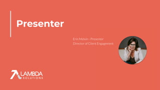 Lambda Lab: LMS Maintenance Made Easy - Storage, backups, archiving, file uploads | PPT