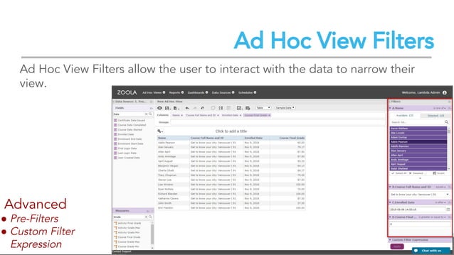 Zoola Analytics – Using Filters For Better Reporting And Insights | PPT