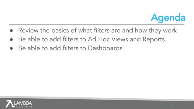 Zoola Analytics – Using Filters For Better Reporting And Insights | PPT