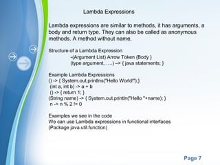 Lambdas | PPT