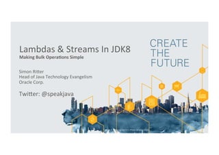 Lambdas and Streams in Java SE 8: Making Bulk Operations simple - Simon ...