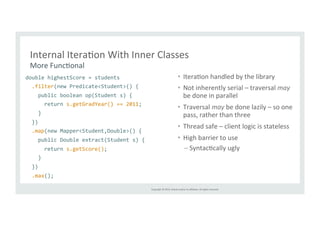 Lambdas and Streams in Java SE 8: Making Bulk Operations simple - Simon ...
