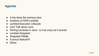 Accelerating Serverless Performance with AWS Lambda SnapStart | PPTX | Cloud Computing | Internet