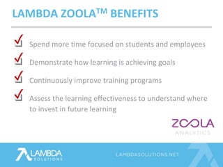 Advanced Reporting in Moodle & Totara LMS with Lambda Zoola | PPTX | Cloud Computing | Internet