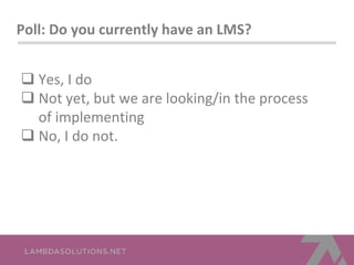 Reporting and Analytics in Moodle & Totara LMS with Lambda Zoola | PPT