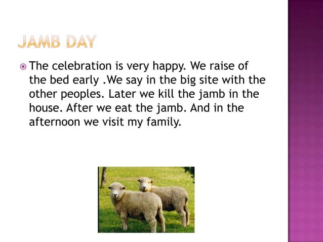 Lamb day | PPT