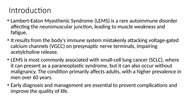 Lambert-Eaton Myasthenic Syndrome (LEMS).pptx