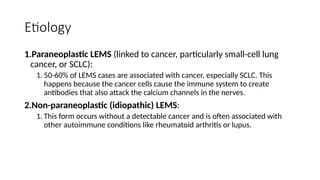 Lambert-Eaton Myasthenic Syndrome (LEMS).pptx