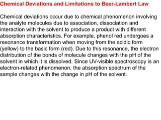 lambert beer law and its applicationspptx | PPTX