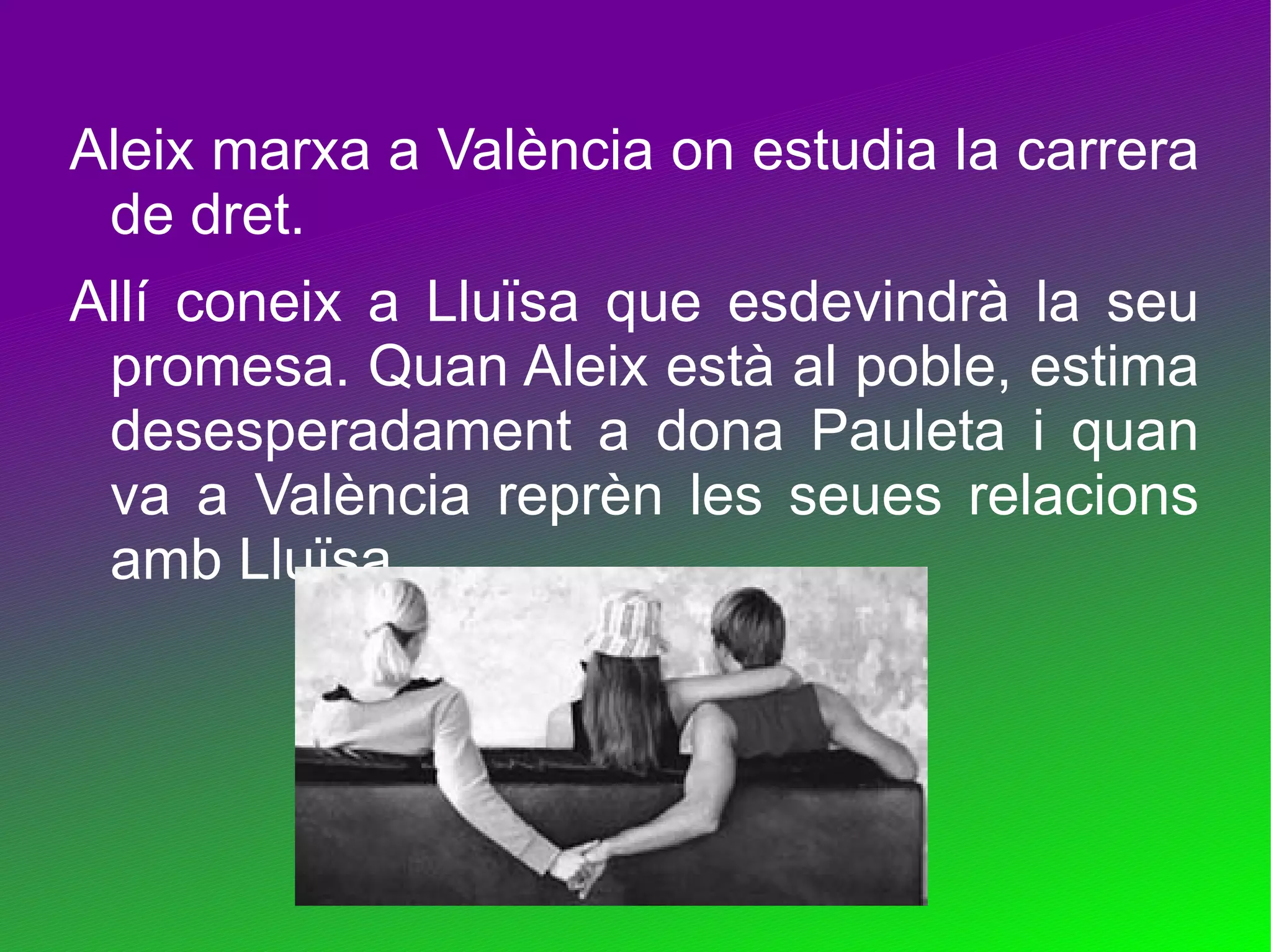 L'ambicio d'aleix | PPT