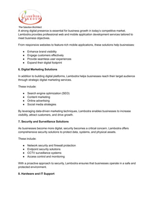 Lambodra Vehicle tracking solution Ghana | PDF