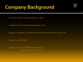 Lamborghini | PPTX