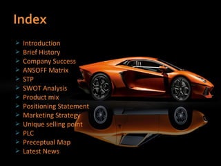 Lamborghini | PPT