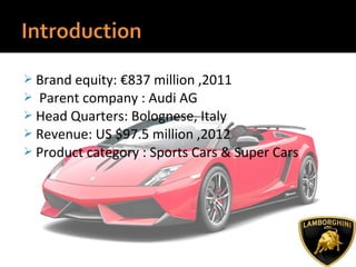 Lamborghini | PPT