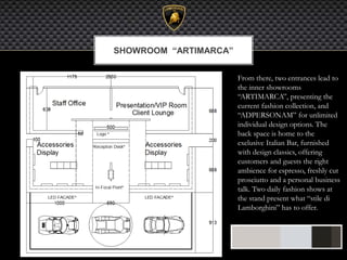 Lamborghini Stand Design case study | PPTX