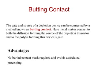 vlsi lambda rules and mos and bicmos circuits | PPT