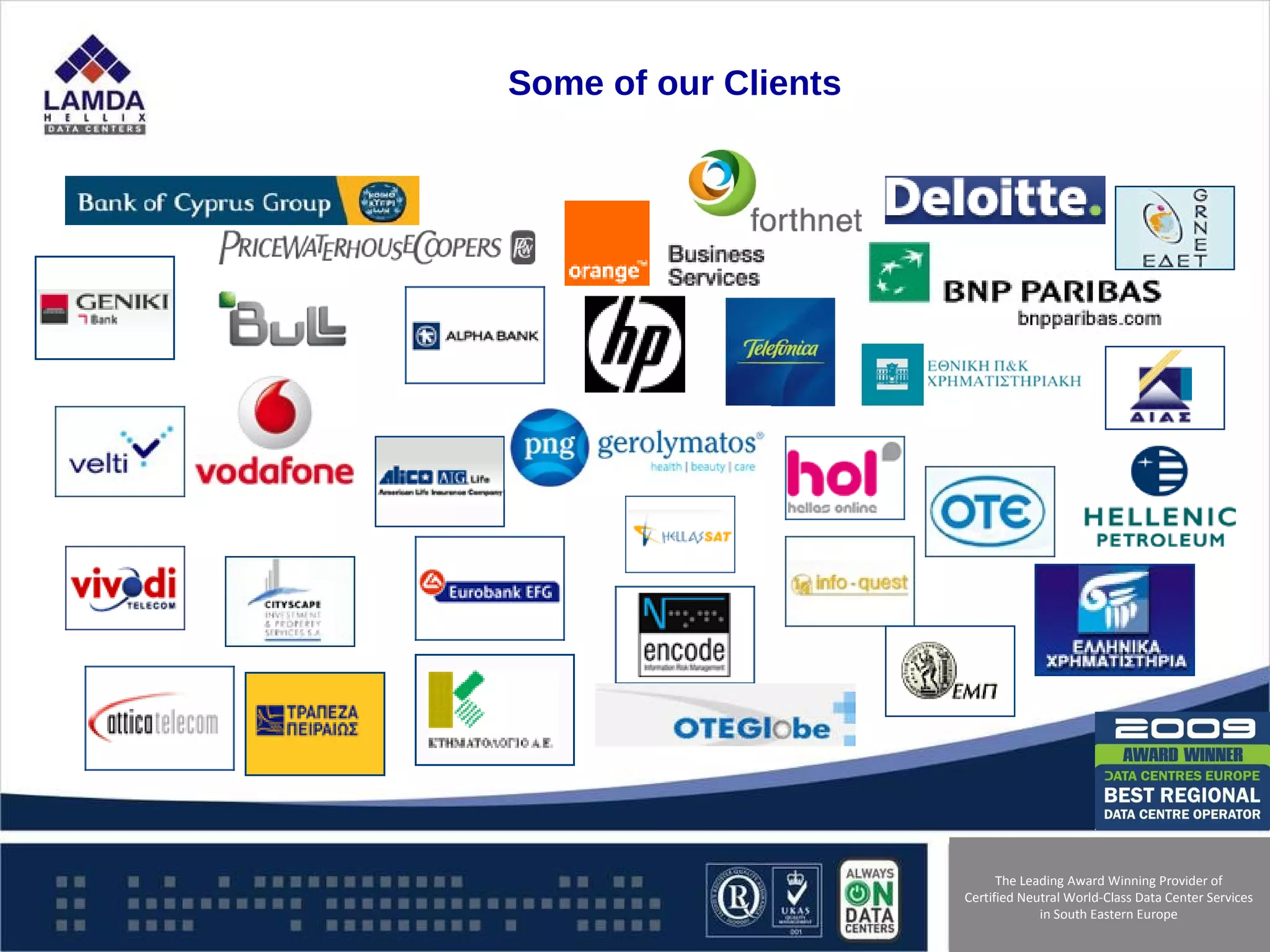 Lamda Hellix Green Data Centers | PPT | Free Download