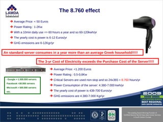 Lamda Hellix Green Data Centers | PPT