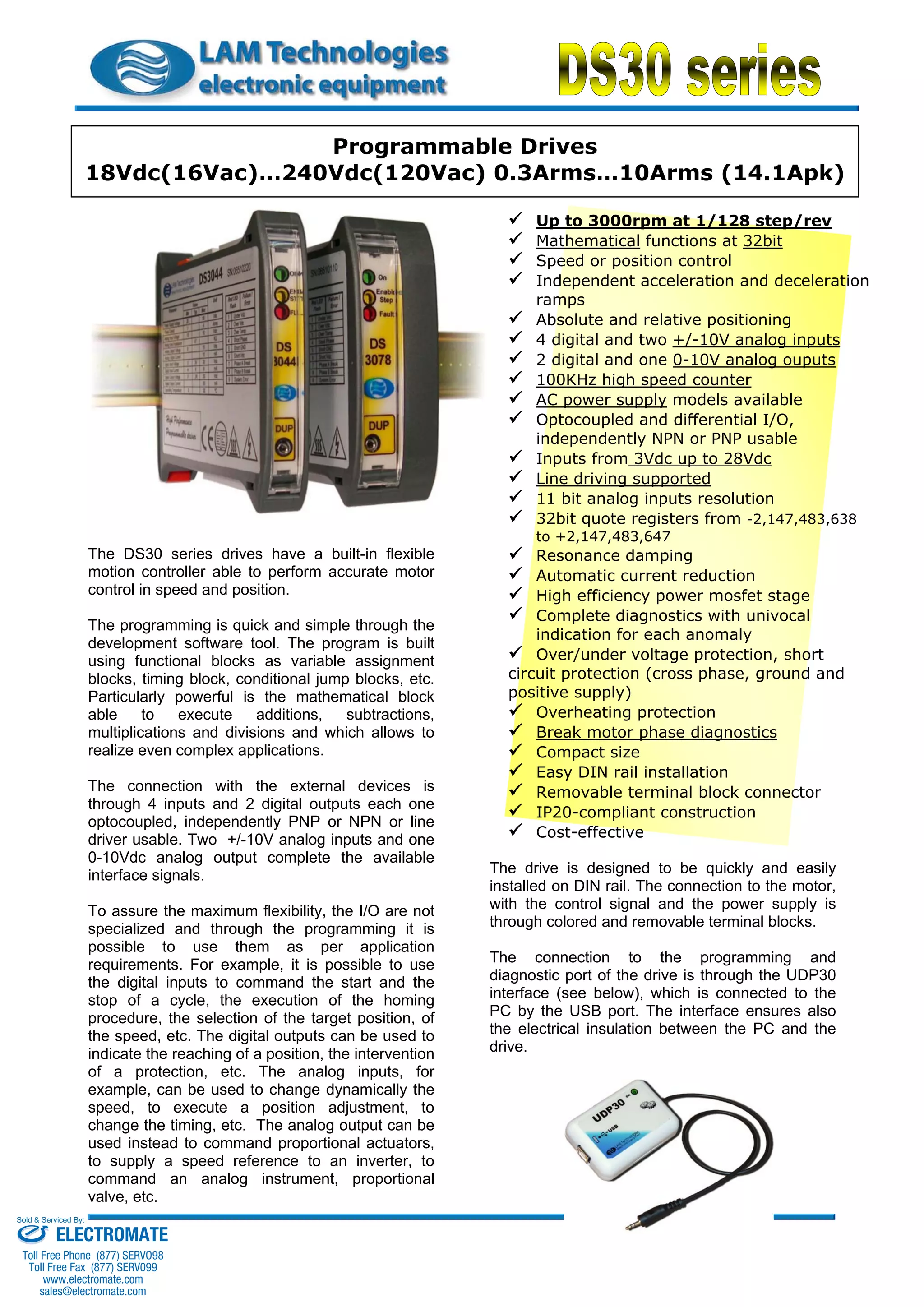 Lam ds30 brochure | PDF