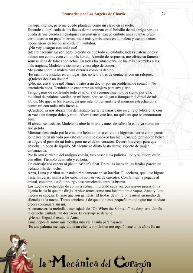La mecanica del corazon de malzieu mathias | PDF