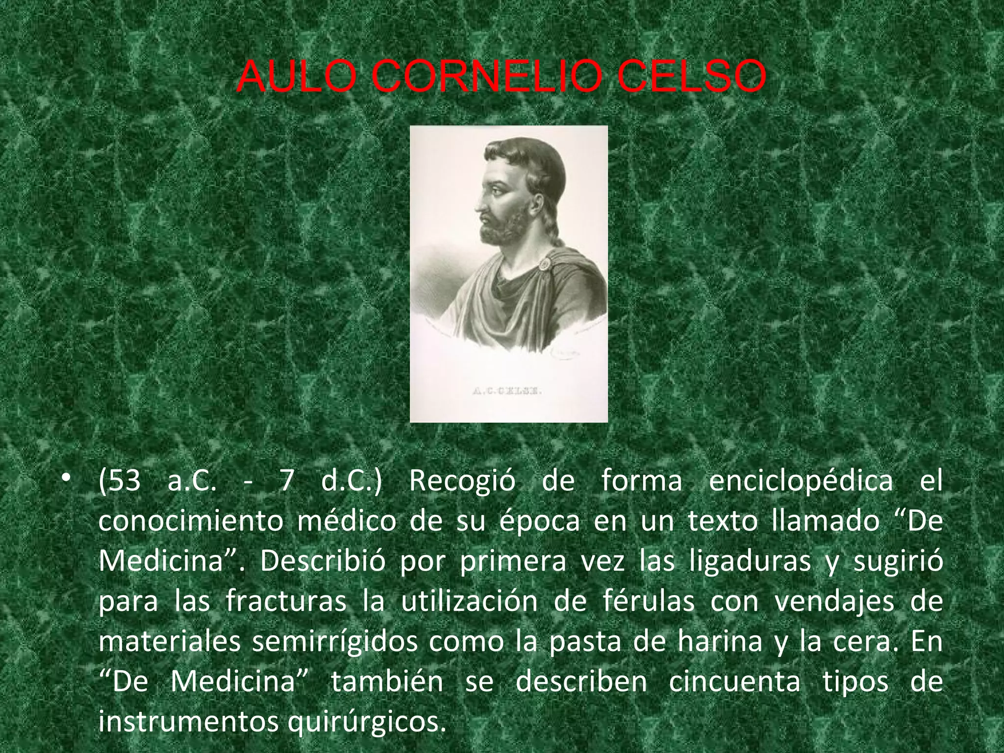 La Medicina En Roma | PPT