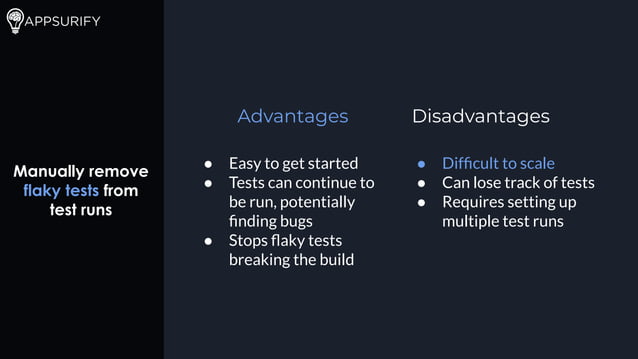 Solving Flaky Automated Tests Using Machine Learning Ppt
