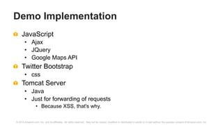 Geospatial Search With Amazon CloudSearch | PPT