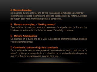La memoria (1) | PPTX
