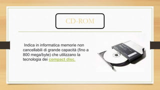 La memoria centrale, di massa ed il.pptx