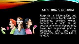 La memoria humana jader vasquez | PPTX