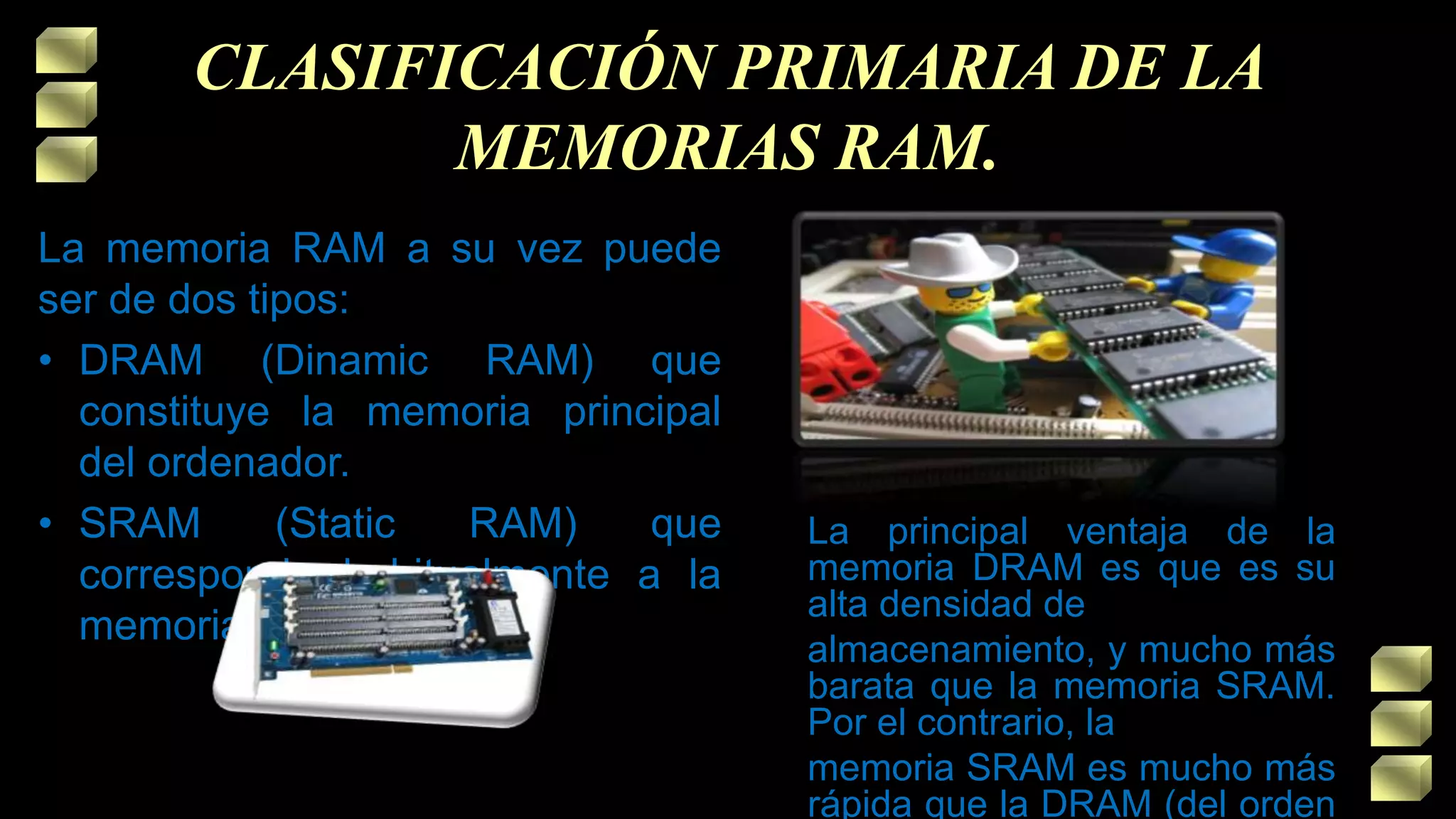 LA MEMORIA RAM Y ROM | PPT