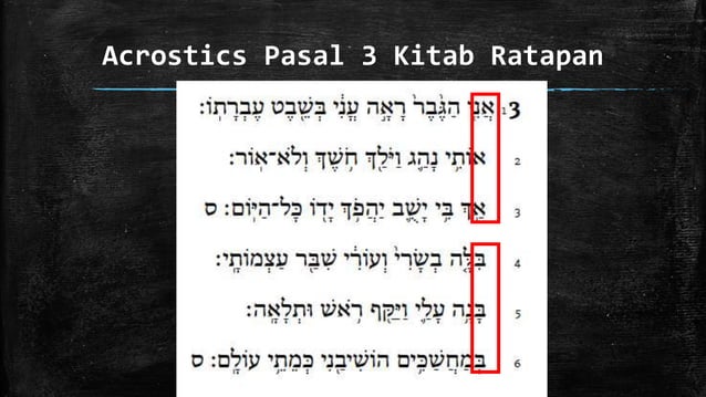 Kitab Ratapan (Lamentation) | PPTX