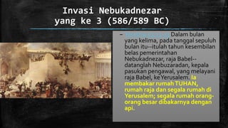 Kitab Ratapan (Lamentation) | PPTX