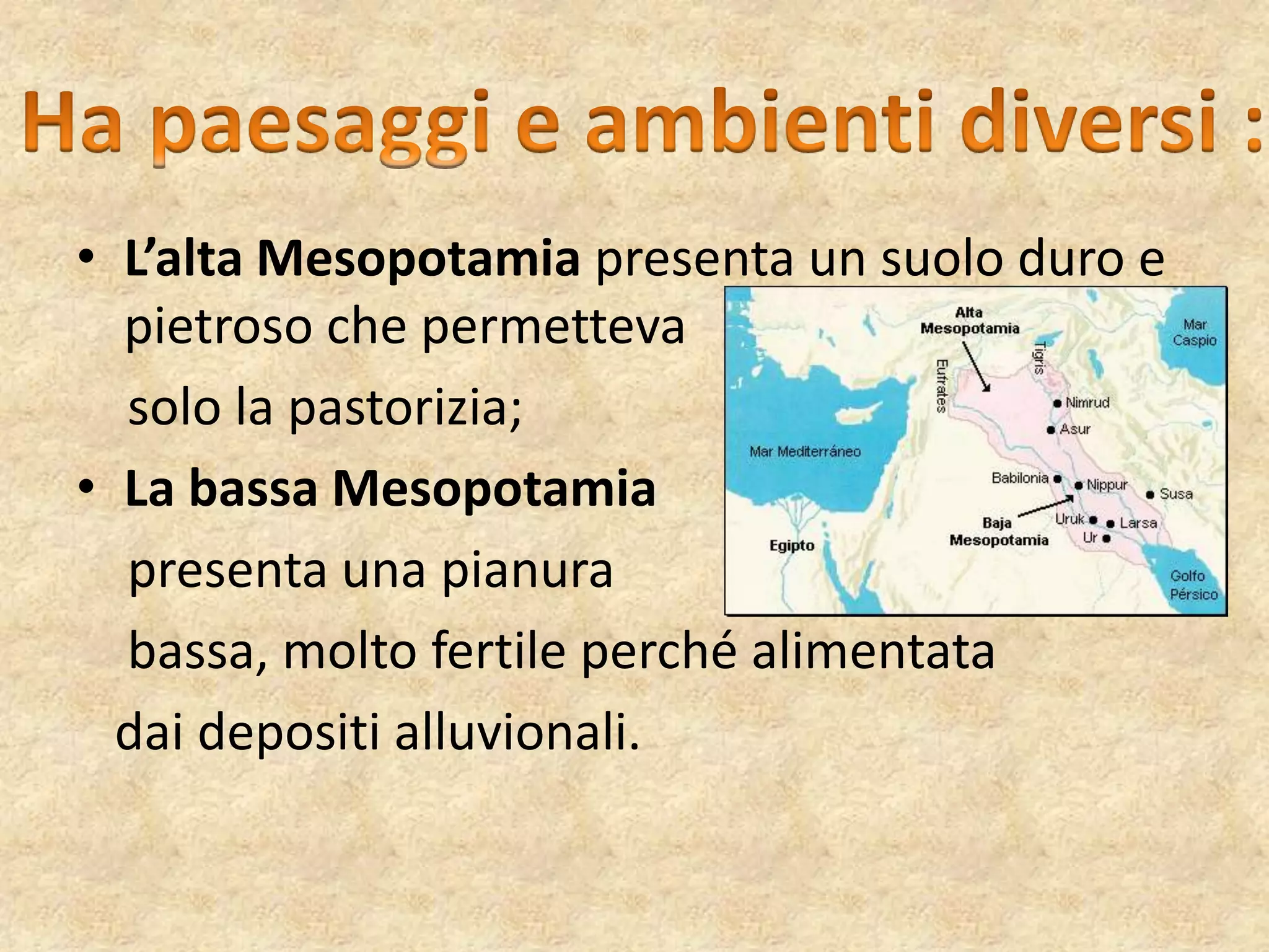 La mesopotamia | PPTX