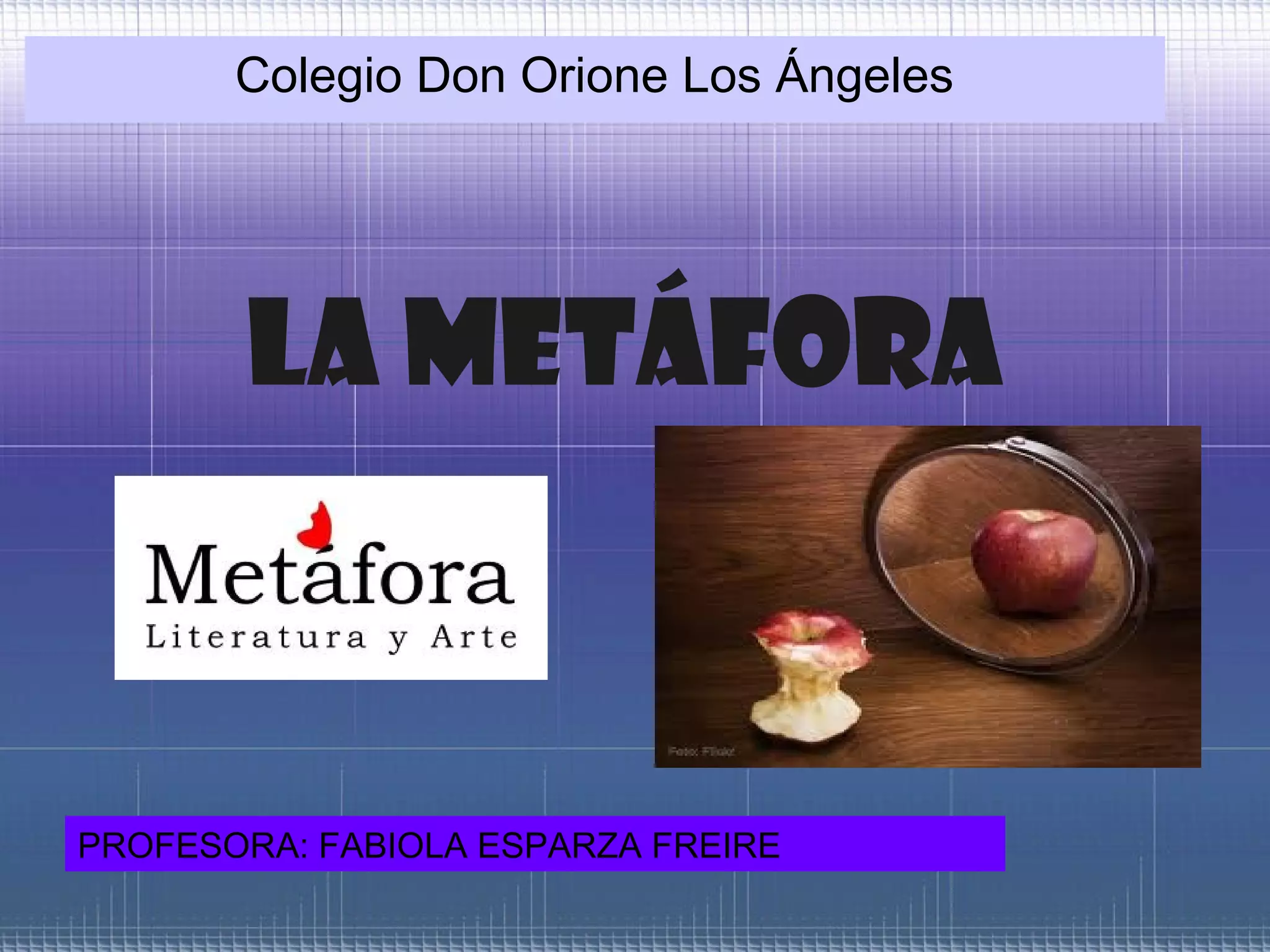 La metafora | PPT