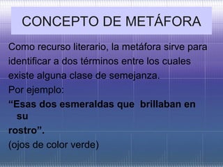 La metafora | PPT