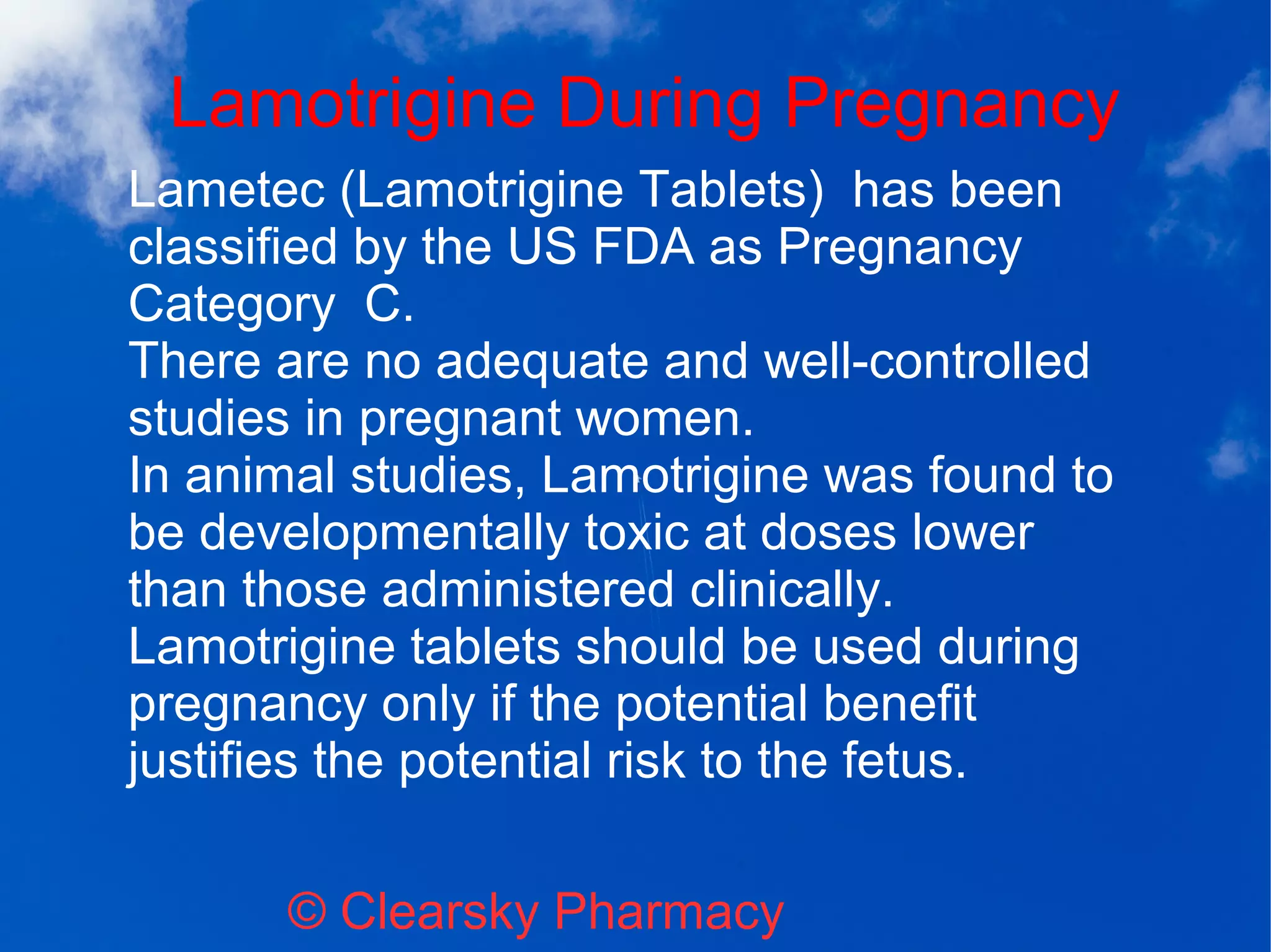 Lametec (Lamotrigine Tablets) | ODP