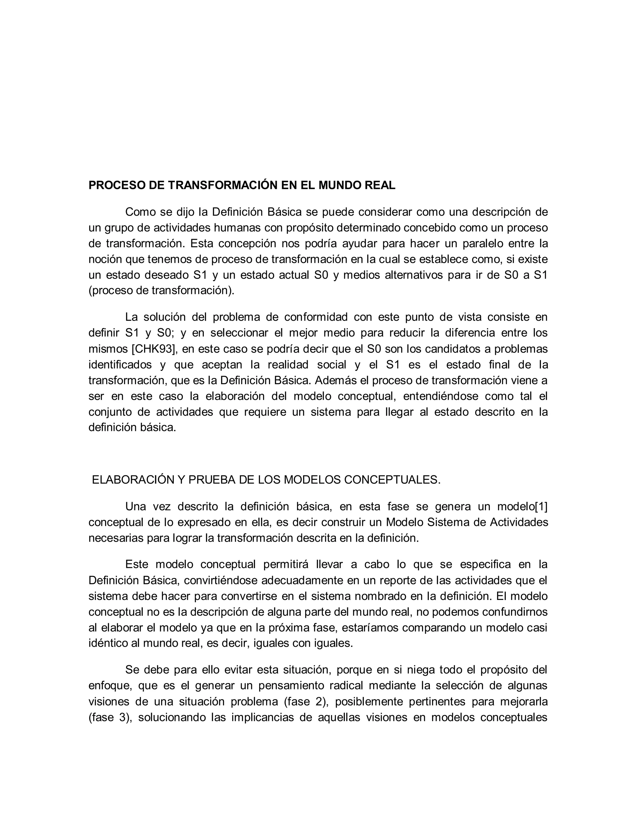 La metodología para sistemas blandos de peter checkland | PDF ...