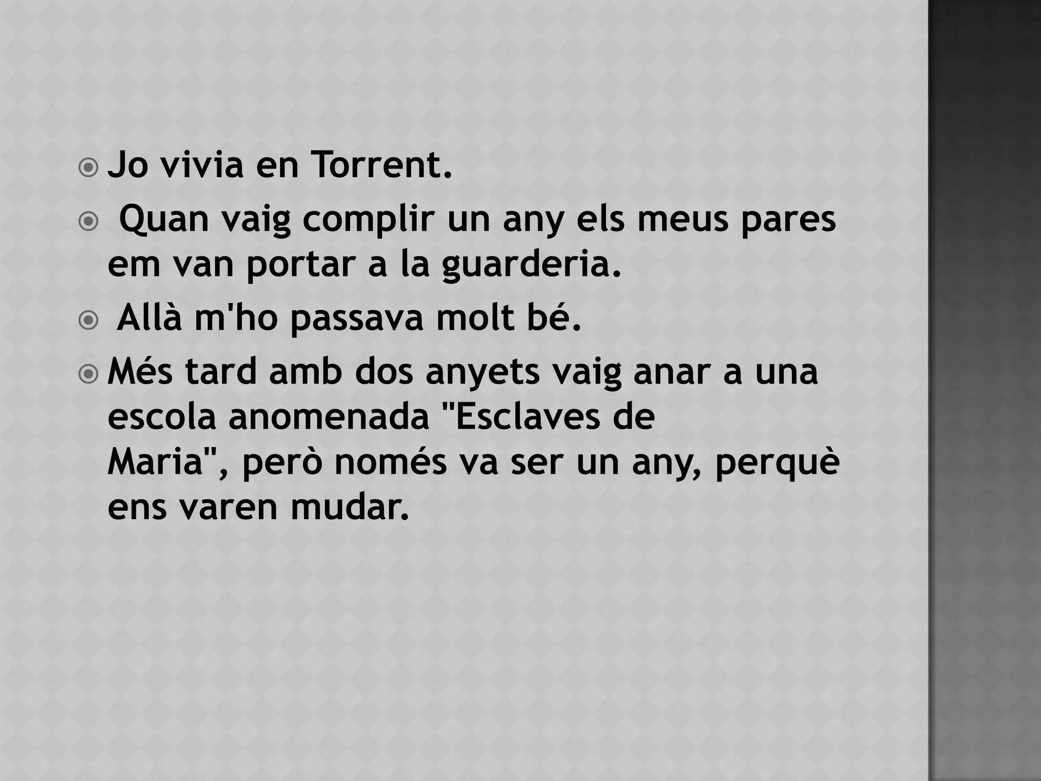 La meua biografia Mª del Mar Olivares | PPTX