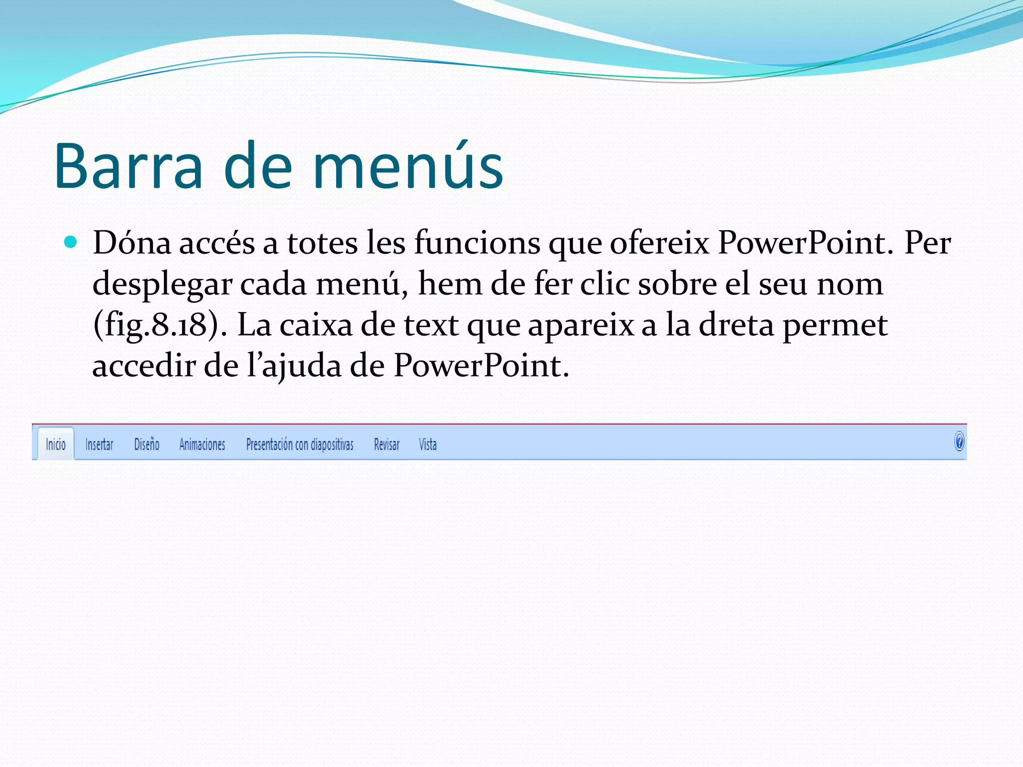 La meva primera presentaci | PPTX