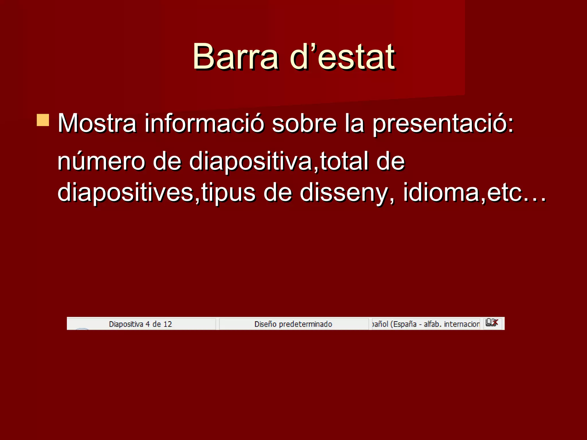 La meva primera presentació | PPT