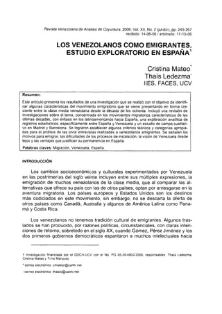 La migracion en venezuela4_IAFJSR | PDF