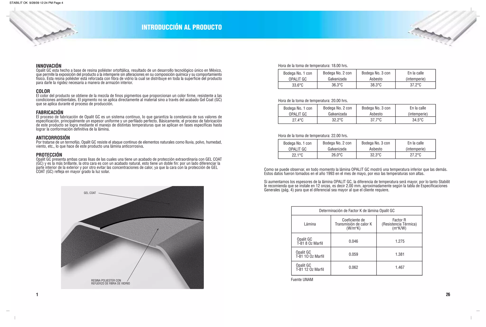 Lámina opaca de poliester Opalit Ficha técnica | PDF