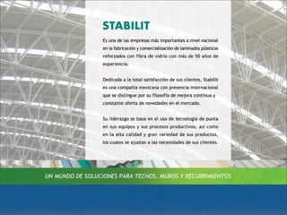 Laminado acrilico acrylit g10 stabilit | PDF