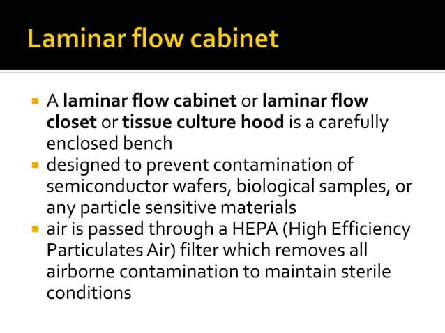 Laminar air flow | PPTX